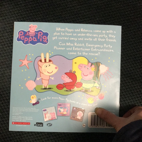 Scholastic | Other | Peppa Pig Kids Book Peppas Mermaid Adventure ...